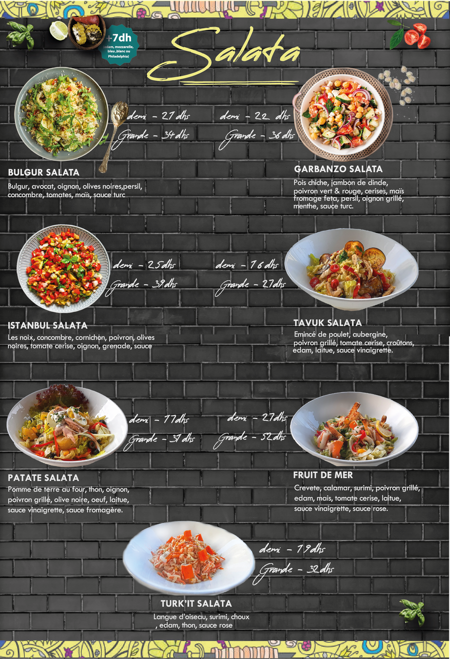 TURKIT MENU by Restaurant... - Flipsnack
