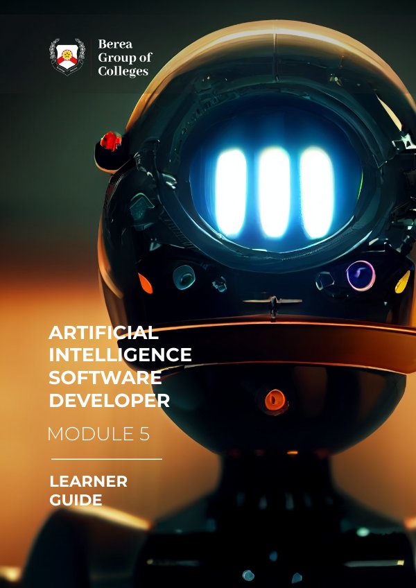 Artificial Intelligence Software Developer - Module 5 by E-Publishing