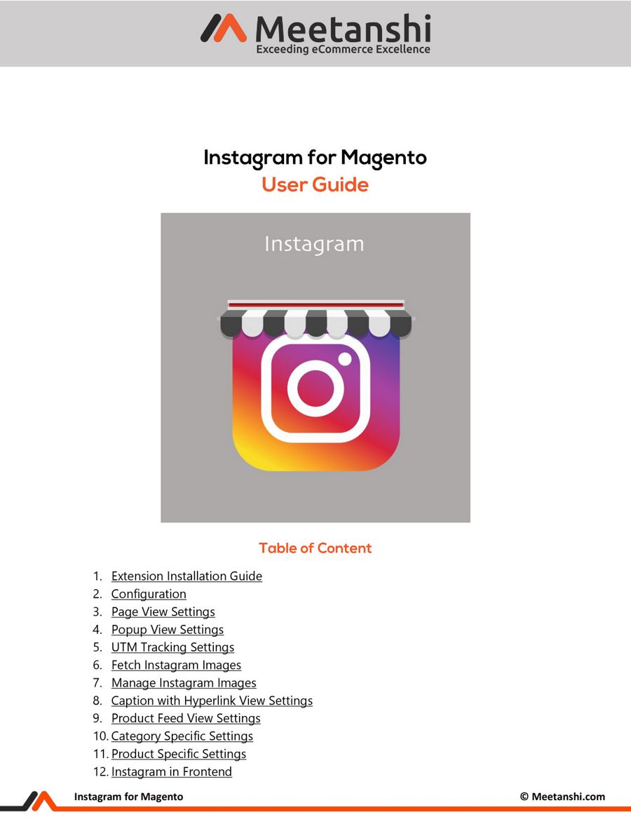 Magento Instagram by Sanjay Jethva - Flipsnack