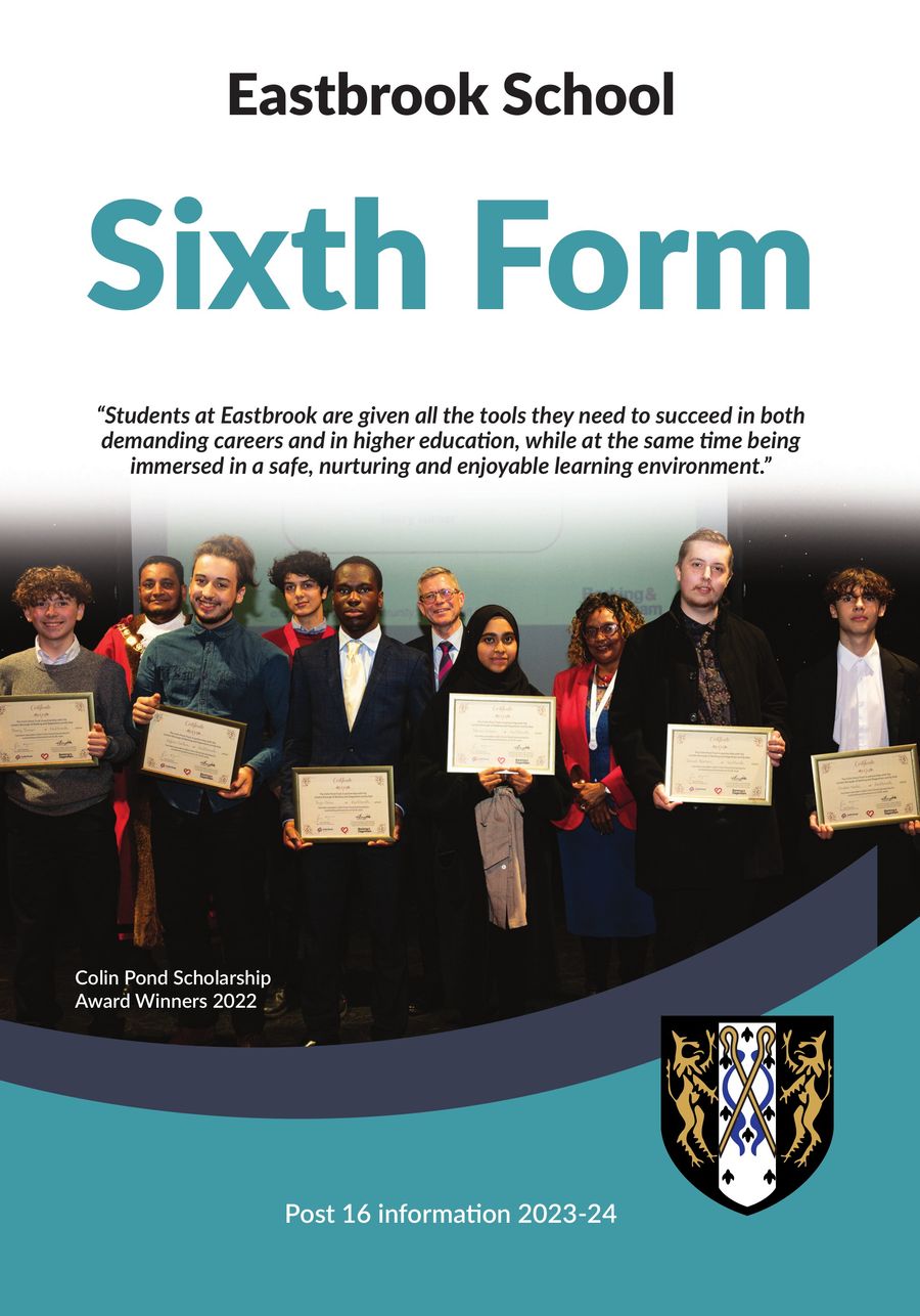 Eastbrook Sixth Form Brochure by Martin - Flipsnack
