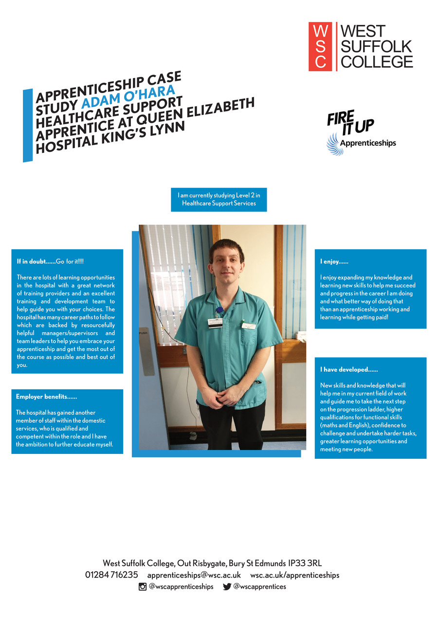 Apprenticeship Case Study - Adam O'Hara by Eastern... - Flipsnack