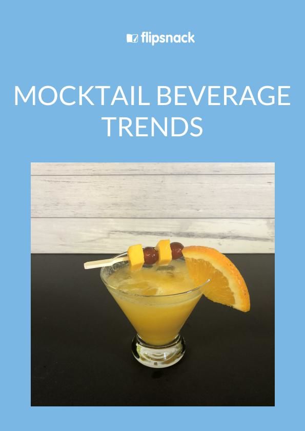 Mocktail Beverage Trends by catiecorcoran - Flipsnack