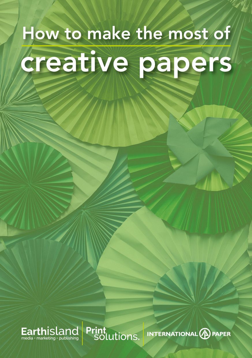 How to make the most of creative papers by Earth Island - Flipsnack