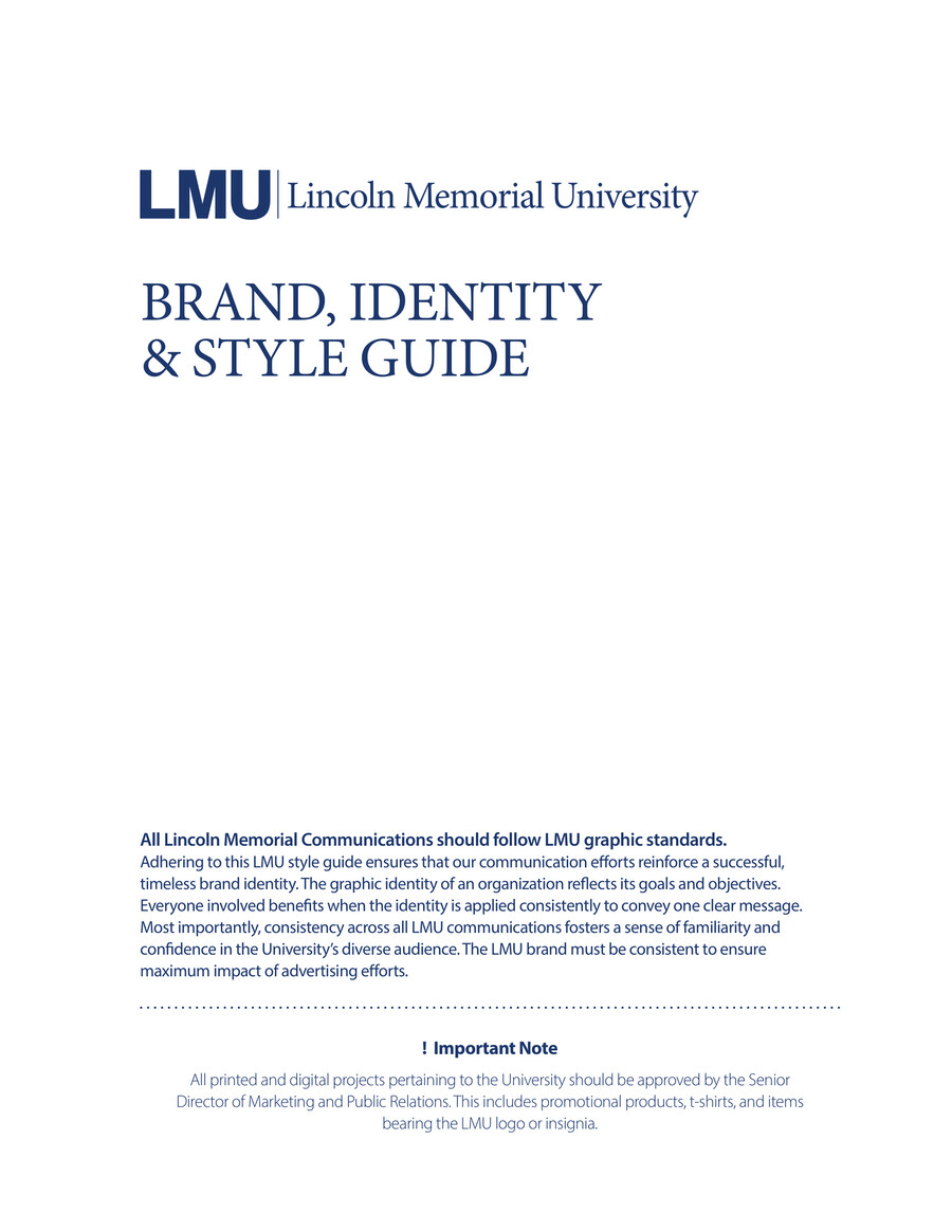 2021 LMU Style Guide by LMUnet - Flipsnack