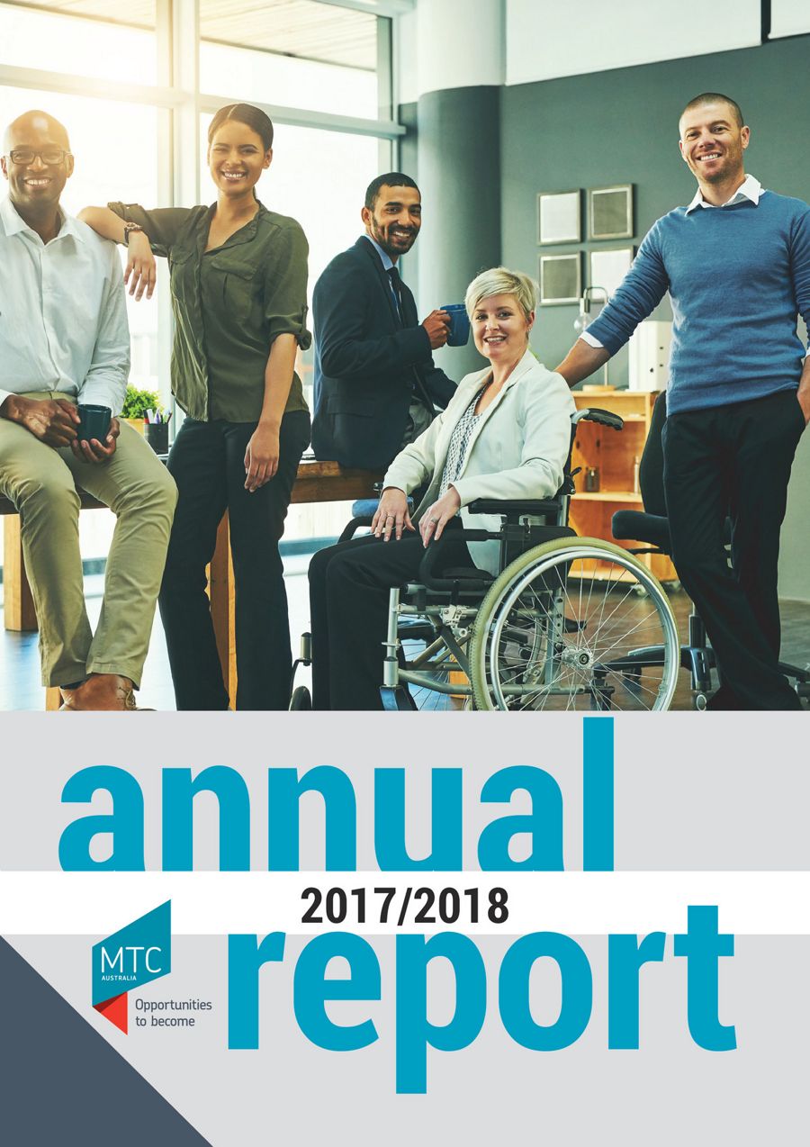 MTC Australia Annual Report 2017-18 by MTC Australia - Flipsnack