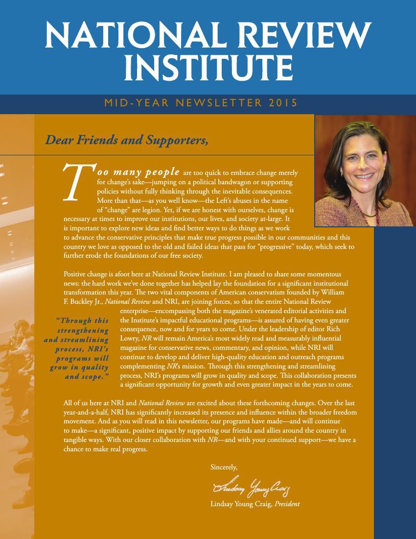 2015 MY Newsletter by National... - Flipsnack