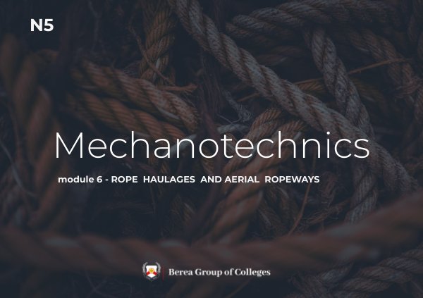 Mechanotechnics N5 Module 6 by E-Publishing - Flipsnack