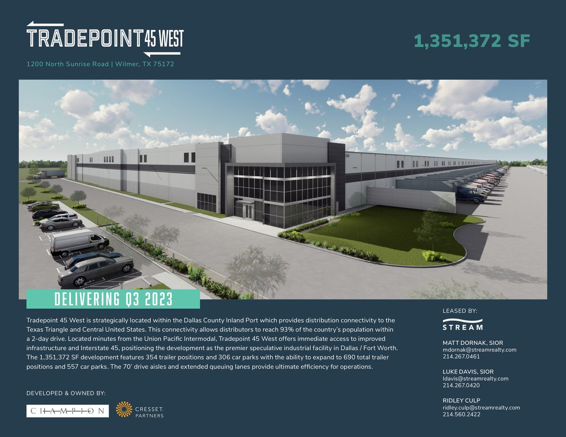 Tradepoint 45 West Brochure by Stream Realty Partners