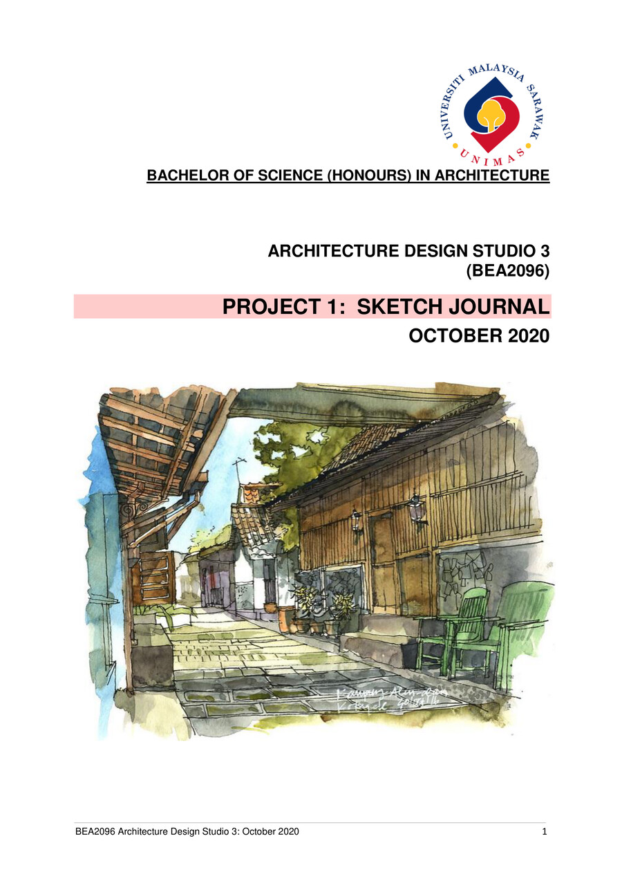 BEA2096 Project Briefs by UNIMAS Architecture - Flipsnack