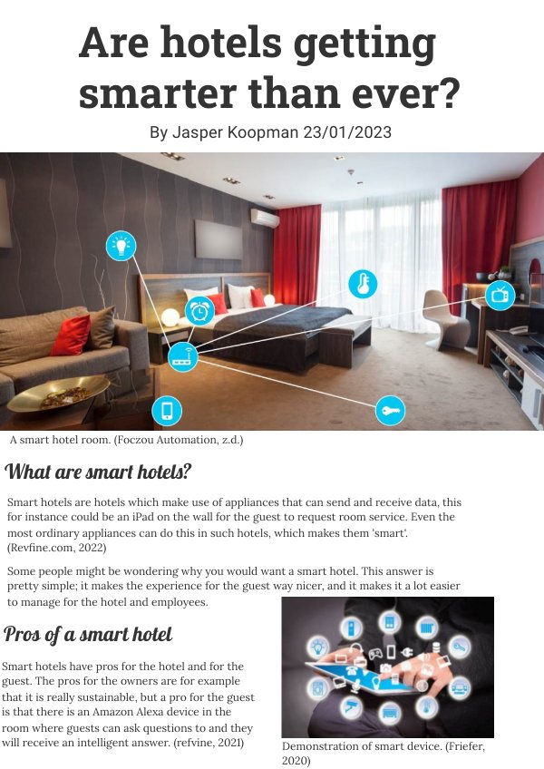 Smart Hotel Magazine Jasper by Jasper Koopman - Flipsnack