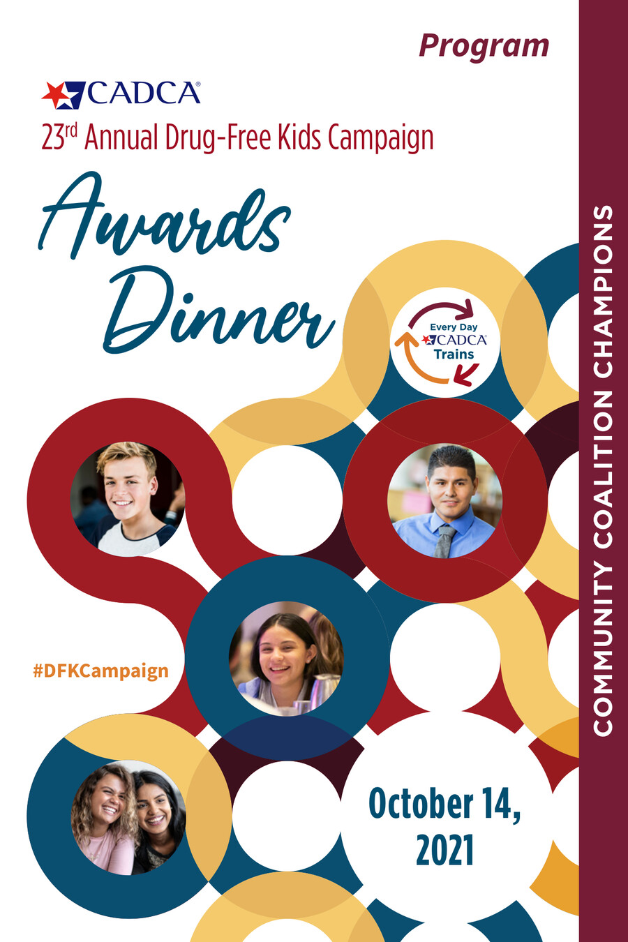 CADCA Drug-Free Kids Awards Dinner Program by CADCA