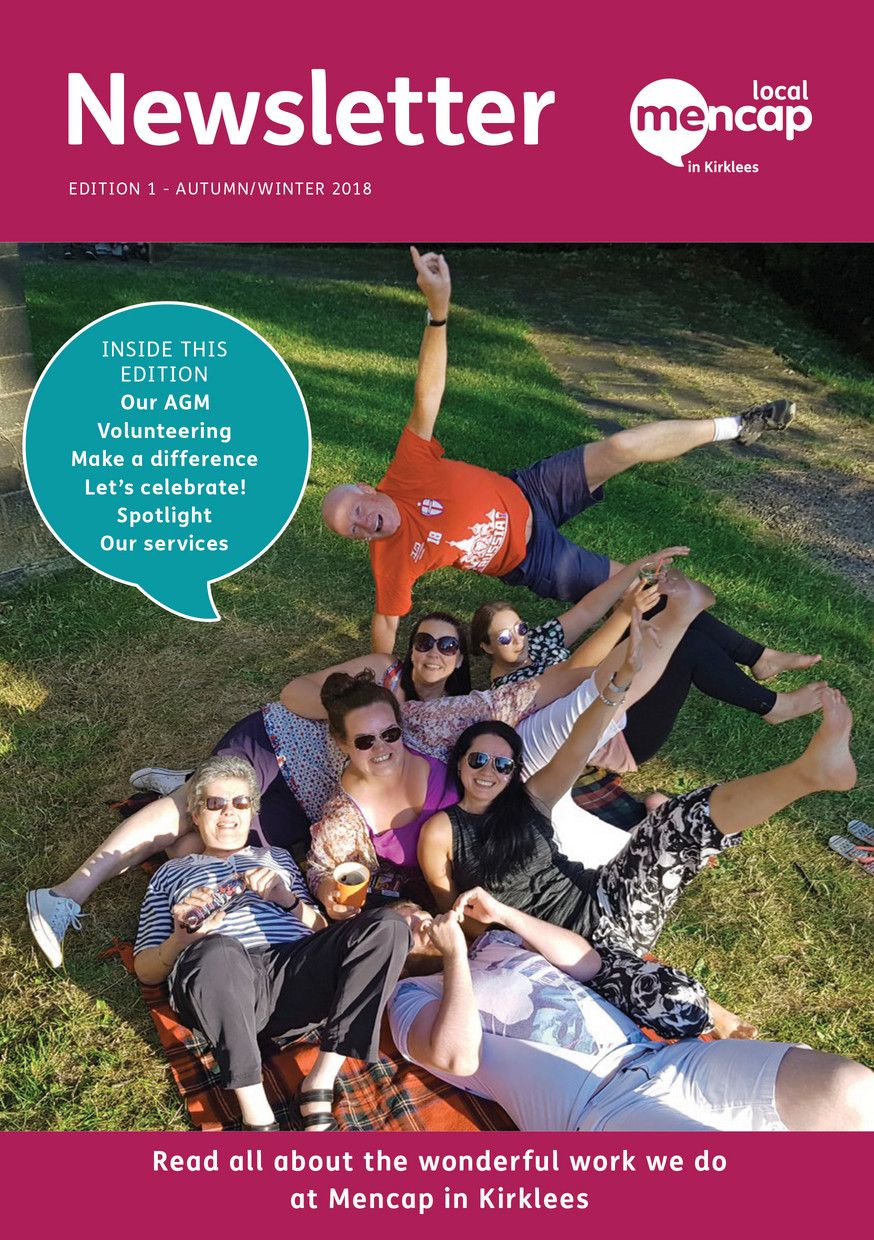 Mencap in Kirklees Newsletter 1 by mencap - Flipsnack