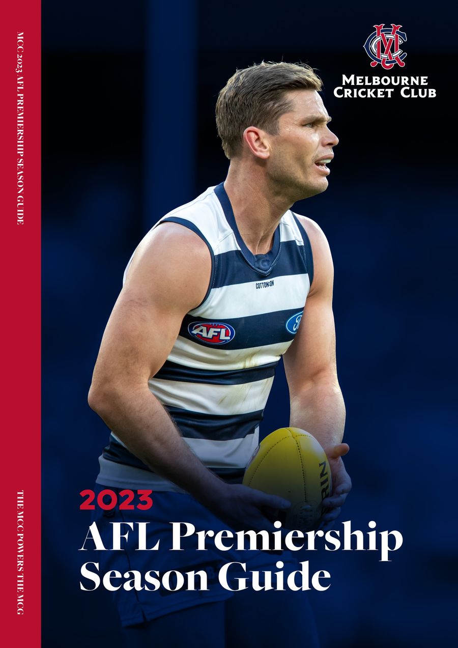 2023 AFL Premiership Season Guide for MCC members by ...