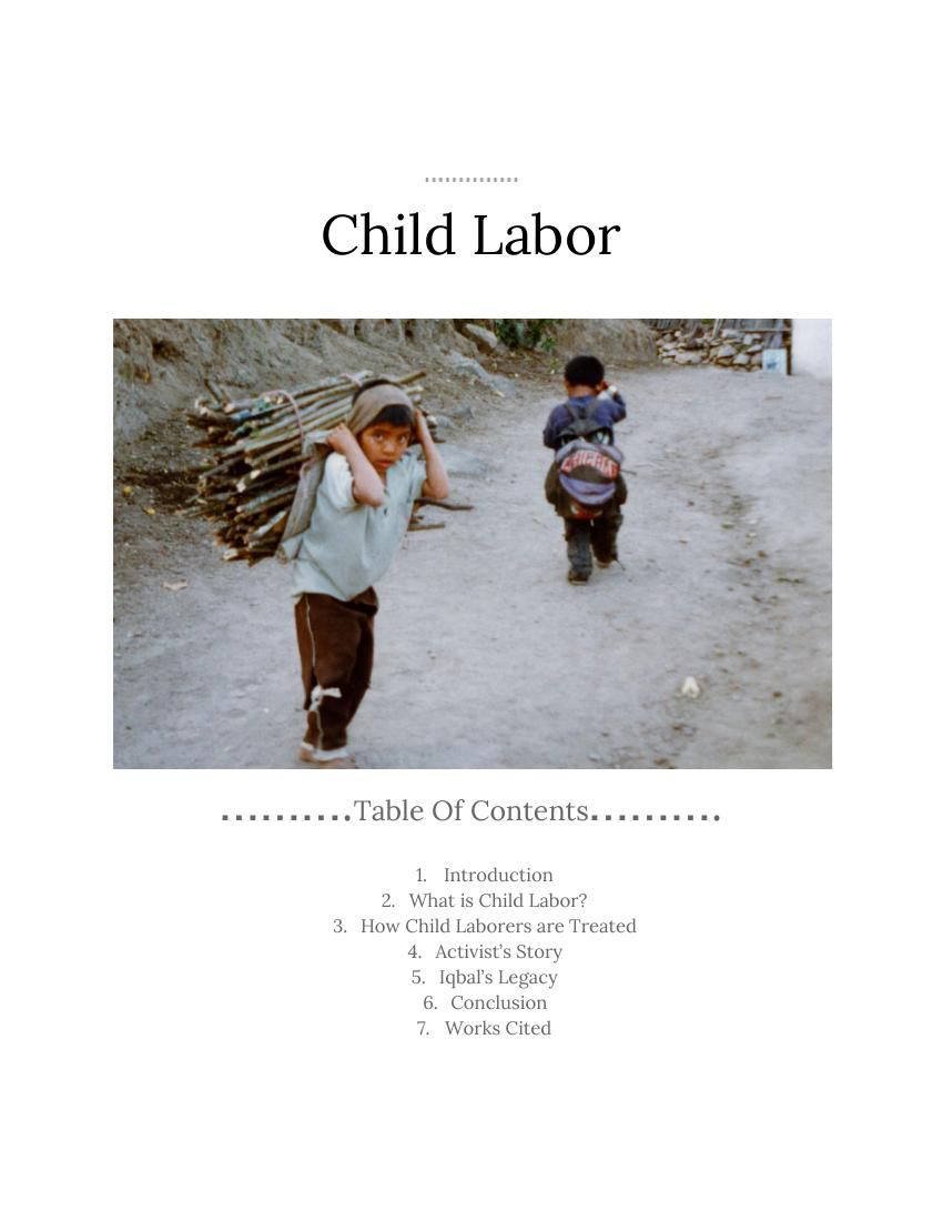 ChildLabor-ActivistModelNewsletter by cdehollan - Flipsnack