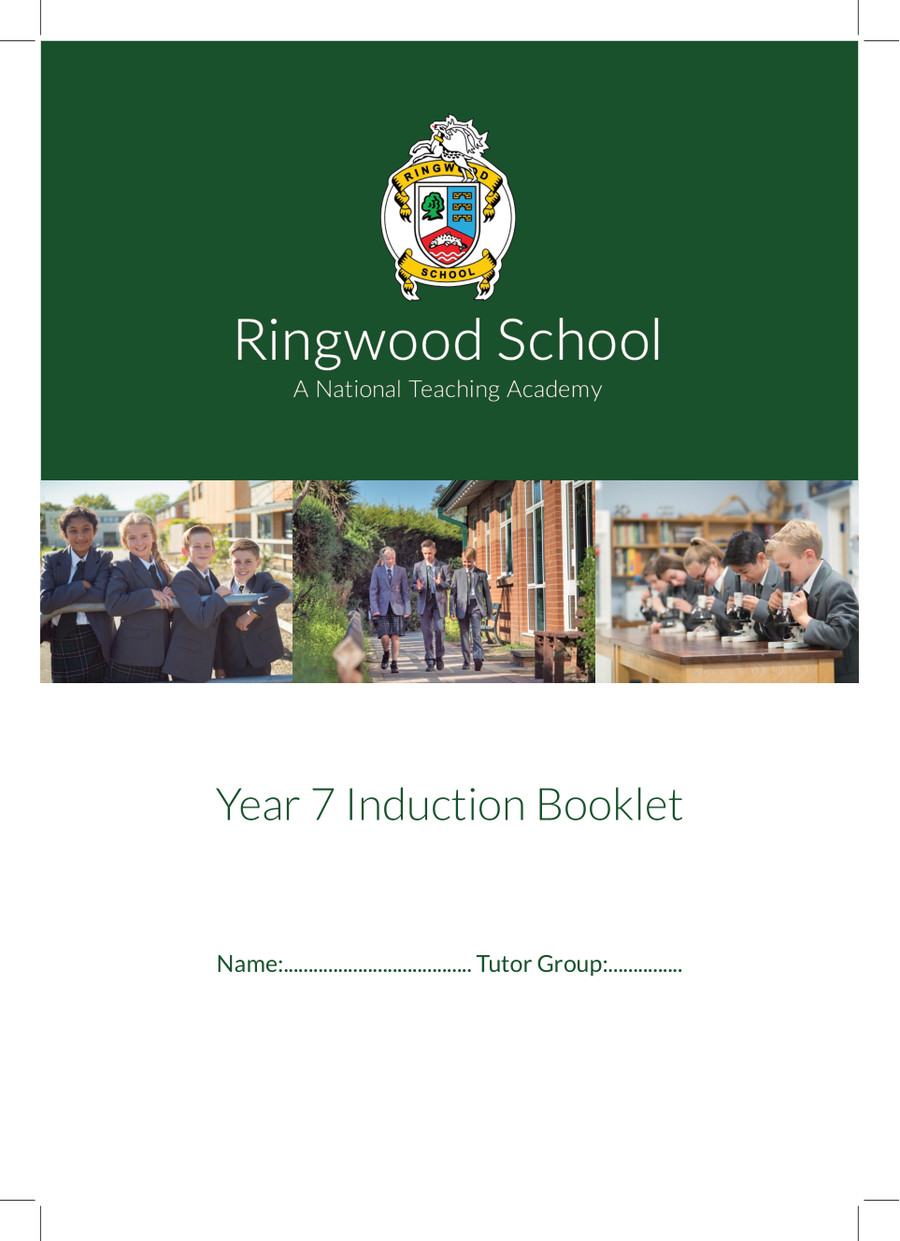 Induction Booklet 2019 by Ringwood School - Flipsnack