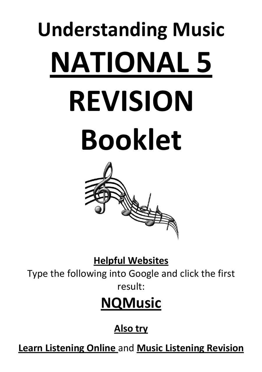 National 5 revision booklet by larkhallmusic1 - Flipsnack