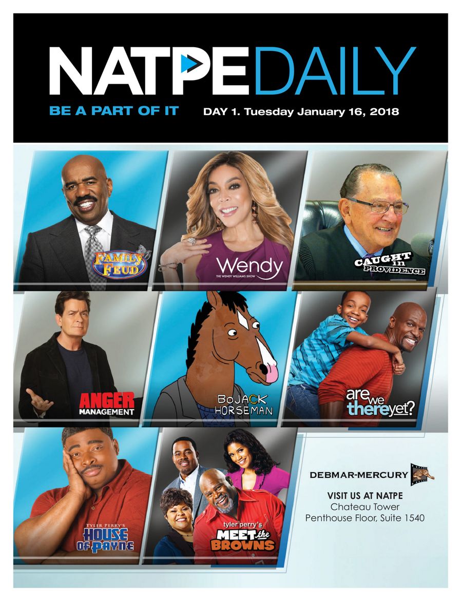 2018 NATPE Daily: Day One by NATPE International - Flipsnack