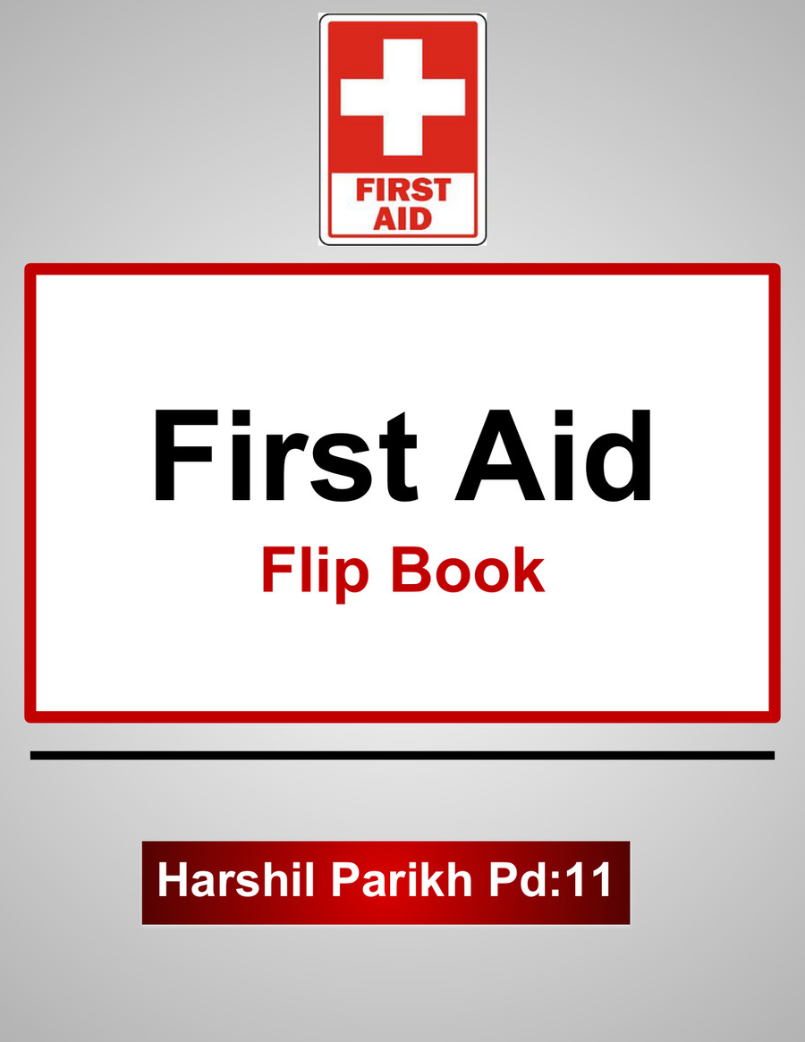 First Aid Flip Book Google Slide Template (2) by harshilparikhjp ...