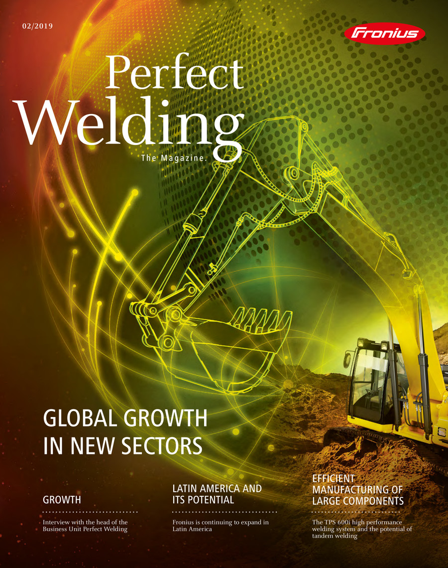 Perfect Welding | The Magazine [EN] - 02/2019 by Fronius... - Flipsnack