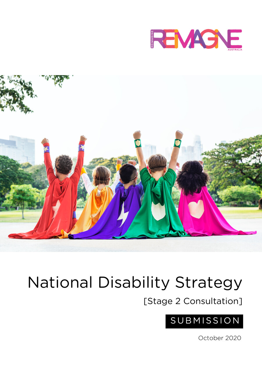 Reimagine Australia - National Disability Strategy Oct 2020 by ECIA ...