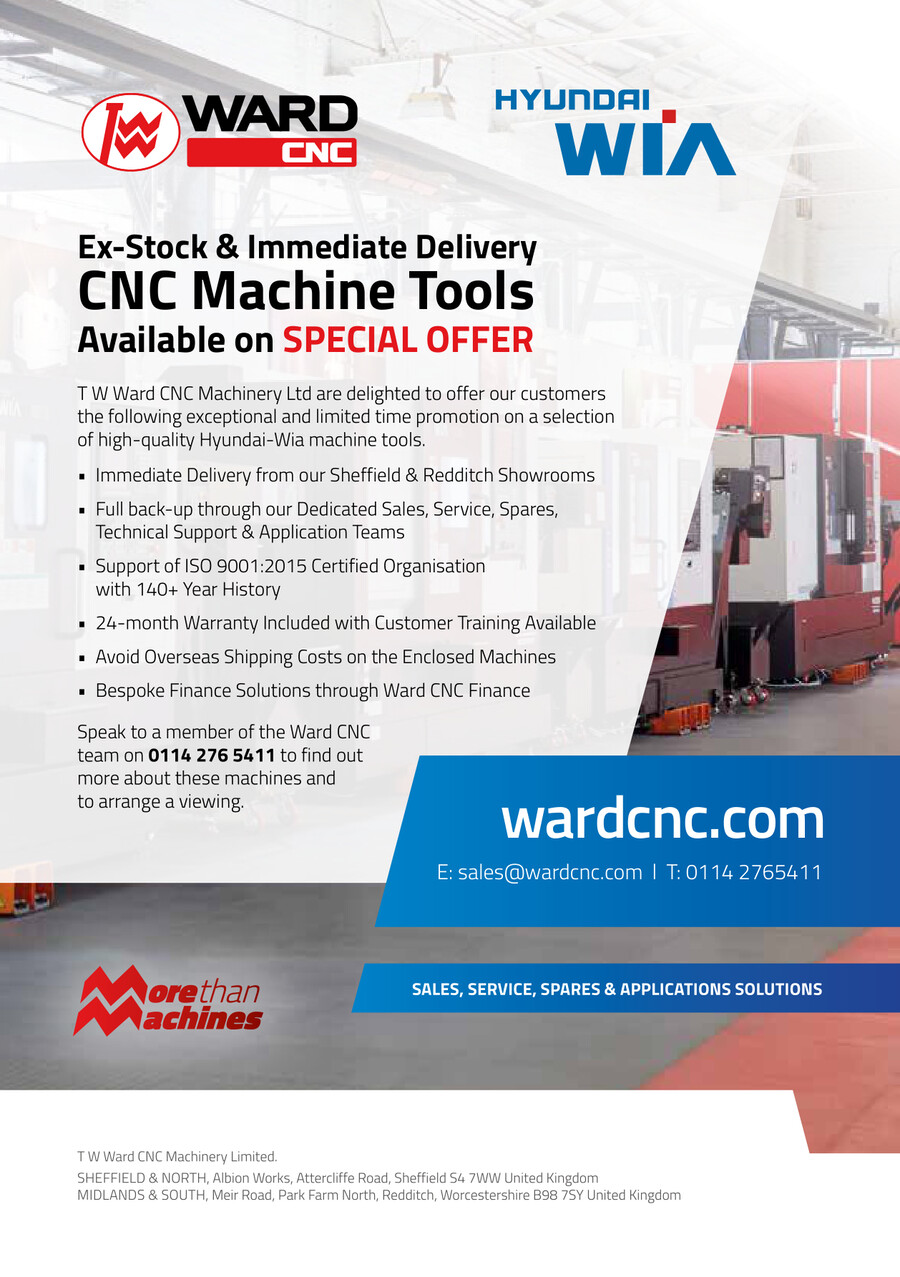 TW Ward CNC Machinery Ltd - Hyundai-Wia Special Offer Mailer by Ward ...
