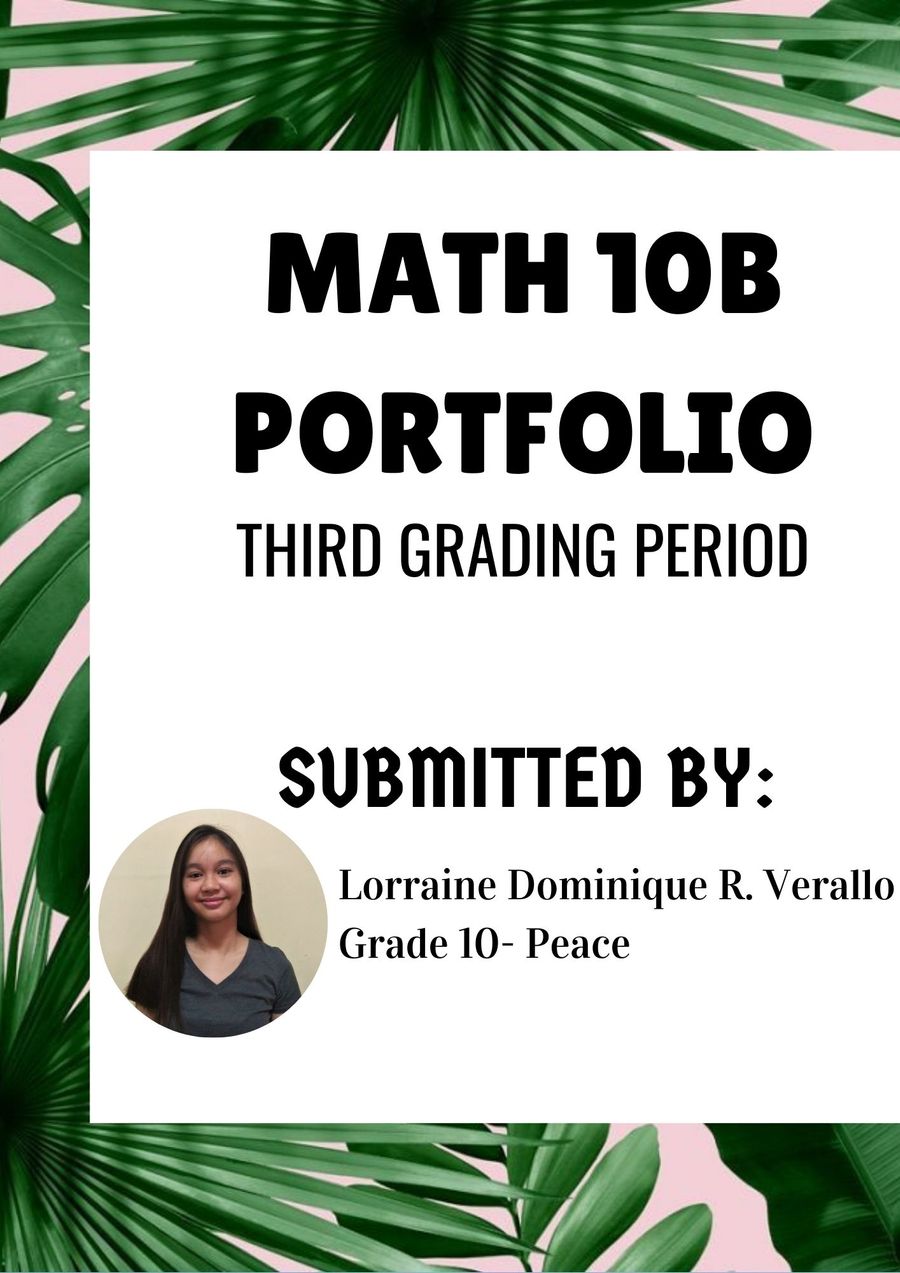 Verallo- Third Grading Portfolio by Lorraine Verallo - Flipsnack