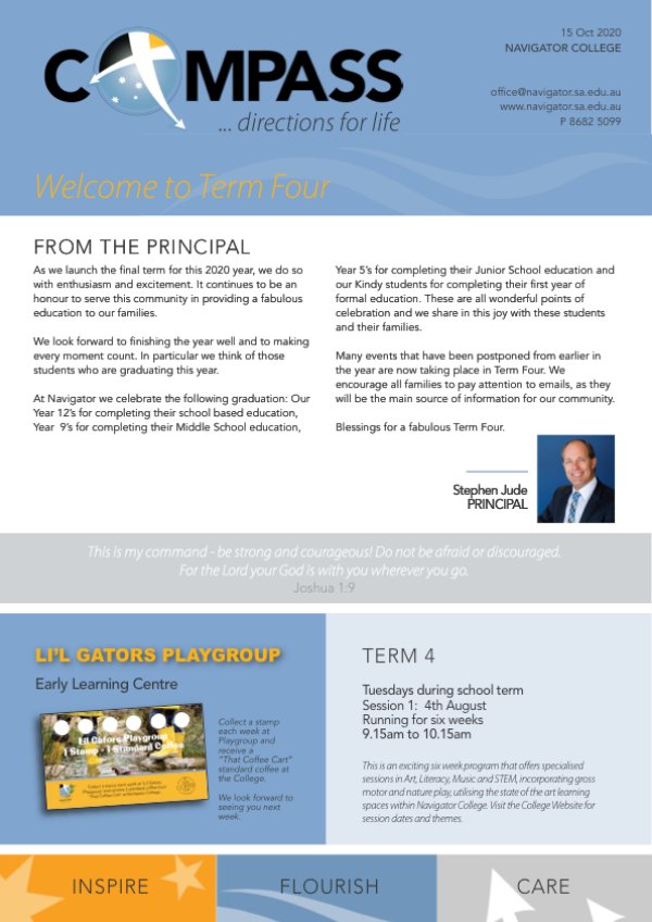 Welcome Back Newsletter - Term 4 by Di Moseby - Flipsnack