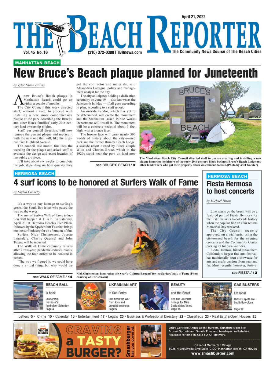 The Beach Reporter | April 21, 2022 by Grunion Gazette - Flipsnack