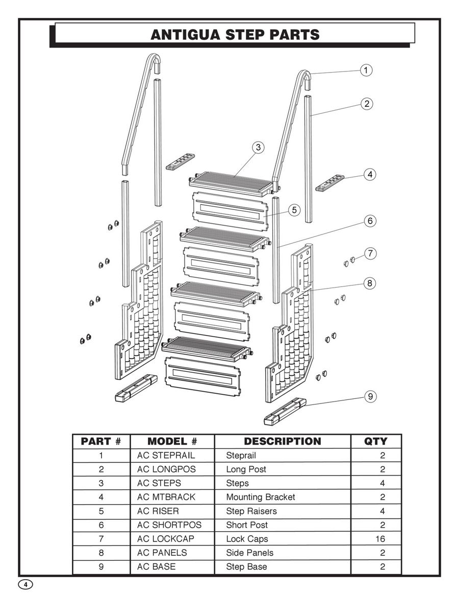 BT 8256-Antigua Universal Step-Inst by Island Recreational - Flipsnack