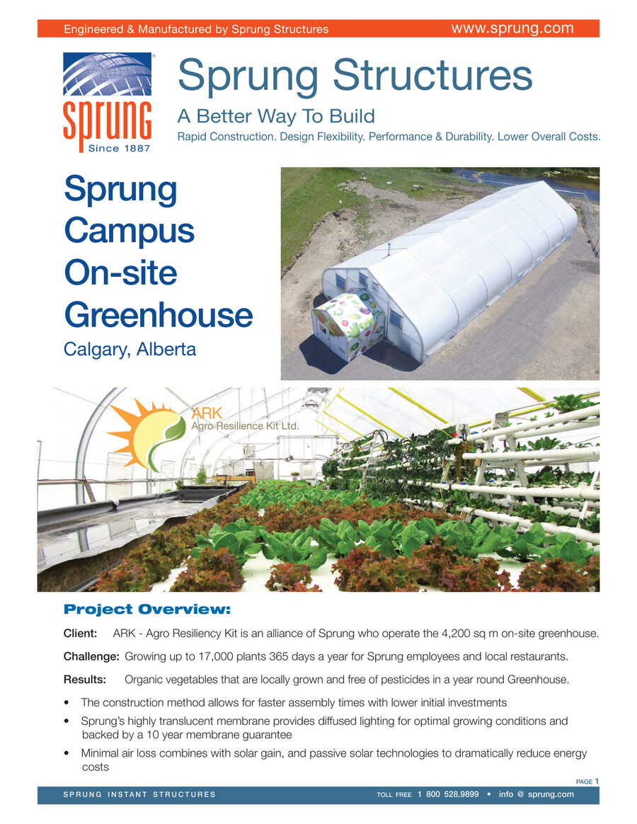 Sprung Campus Greenhouse by Tim - Flipsnack