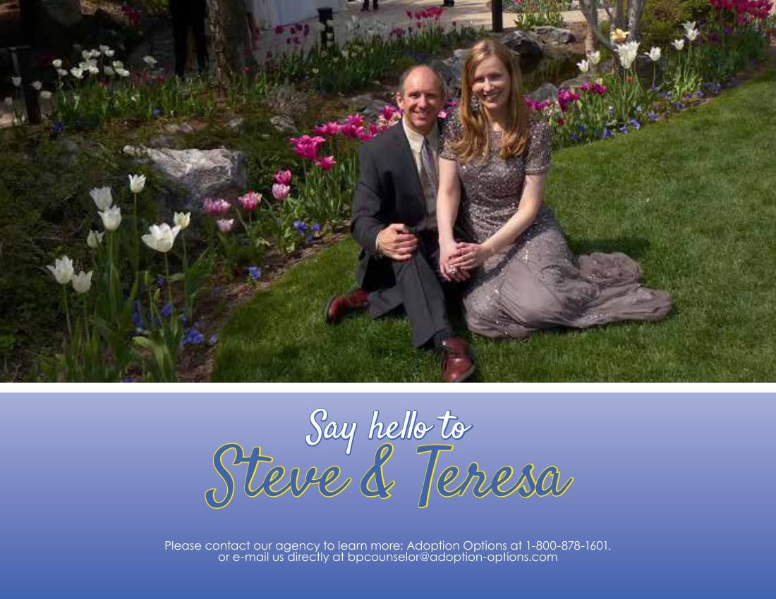 Steve and Teresa's Adoptive Family Profile by Emily Seccombe - Flipsnack