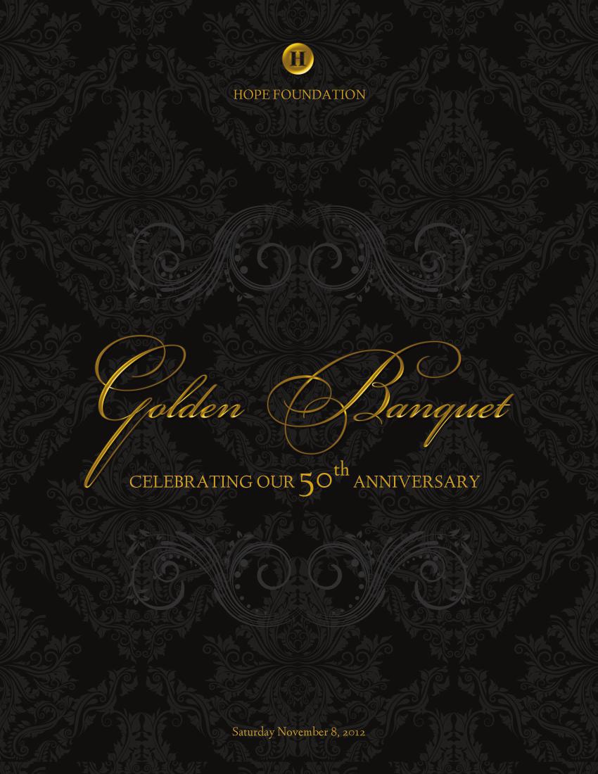 Anniversary Banquet Magazine Cover Template by Michael Taylor - Flipsnack