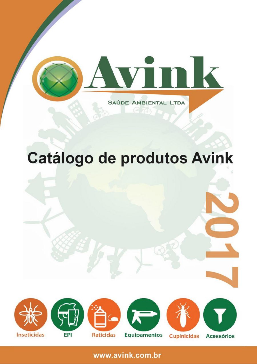 Catalogo de produtos 2017 Avink Saúde Ambiental by avinksaudeambiental ...