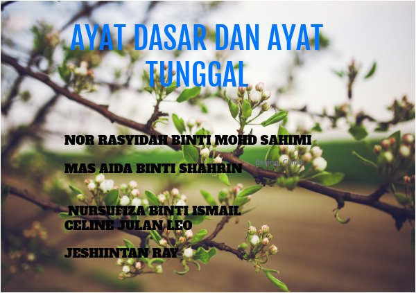 PENGENALAN DAN AYAT TUNGGAL by syidah - Flipsnack