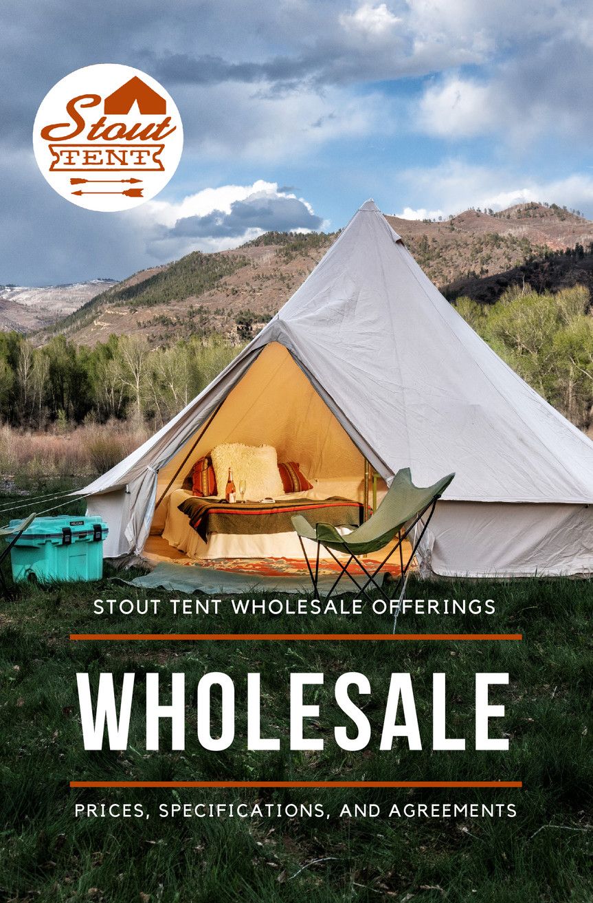 Stout Tent Wholesale Offerings by Stout Tent - Flipsnack