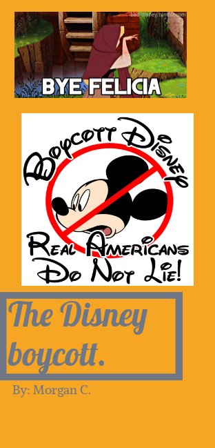 The Disney boycott by my3dbook - Flipsnack
