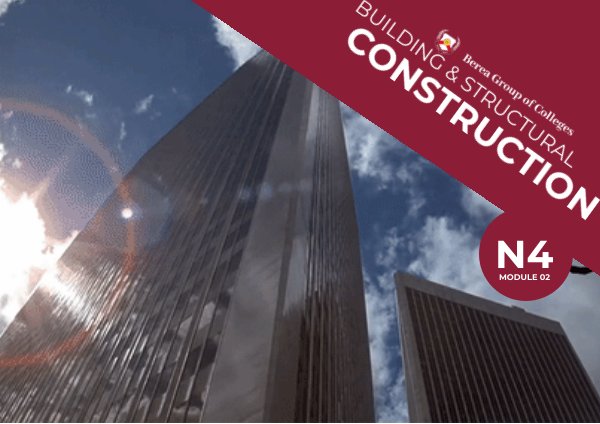 Building and structural construction N4 Module 2 by E-Publishing ...