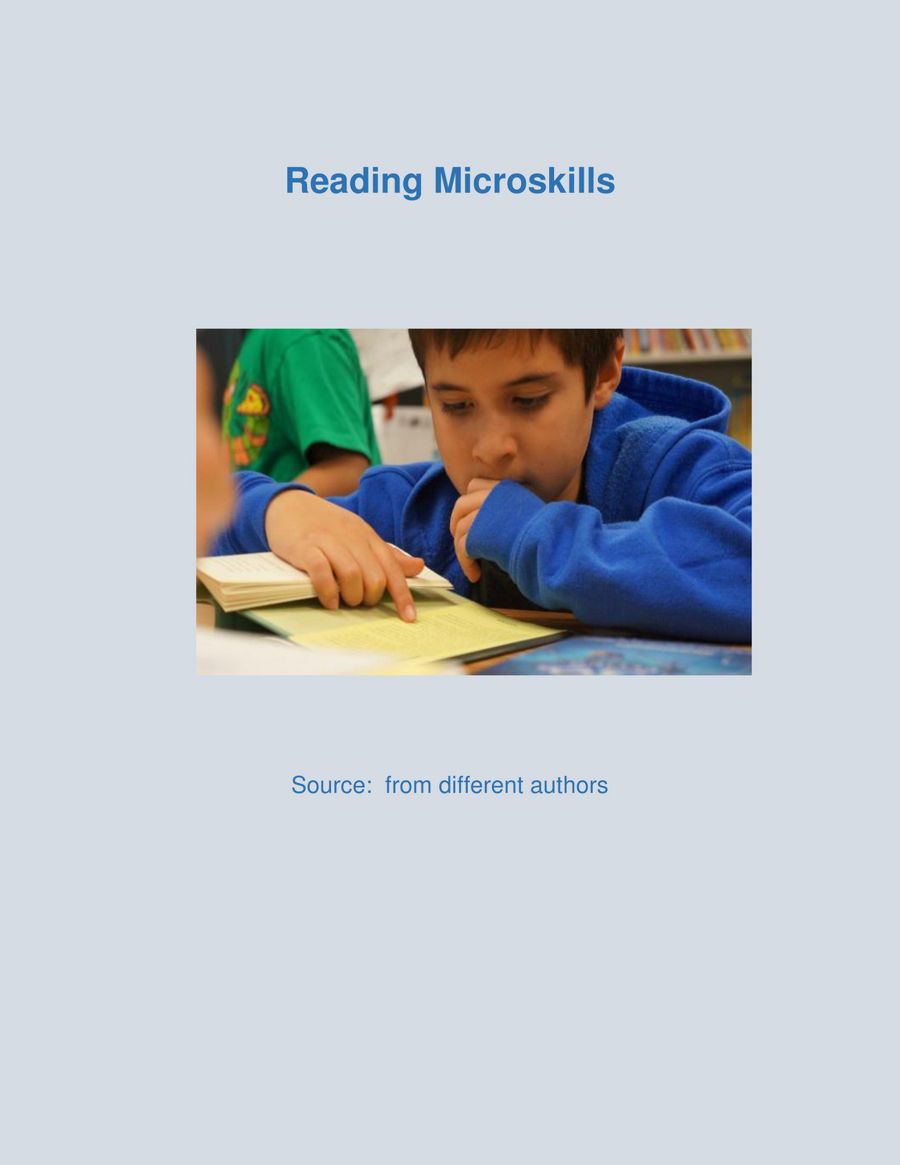 Reading MIcroskills by Guillermina Ocampo - Flipsnack