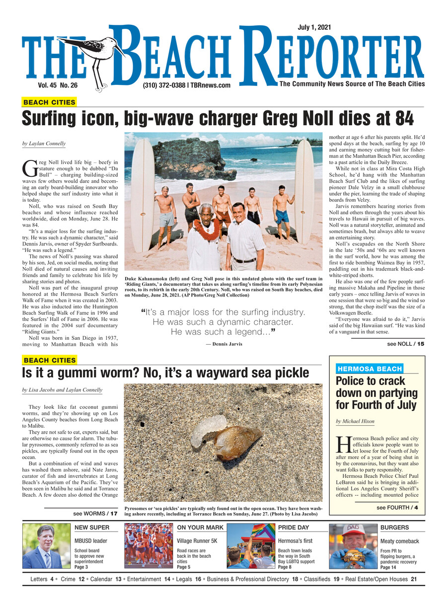 The Beach Reporter | July 1, 2021 by Grunion Gazette - Flipsnack