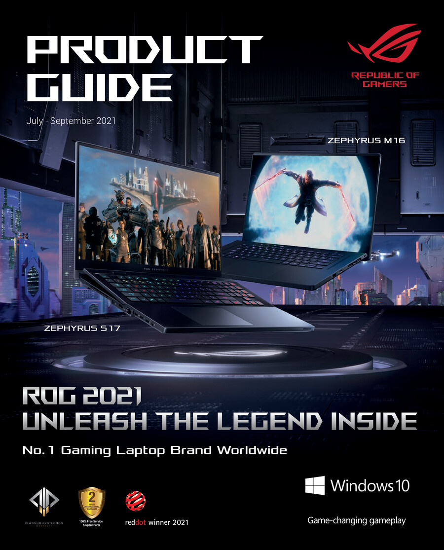 ROG Product Guide July 2021 to September 2021 by ASUS