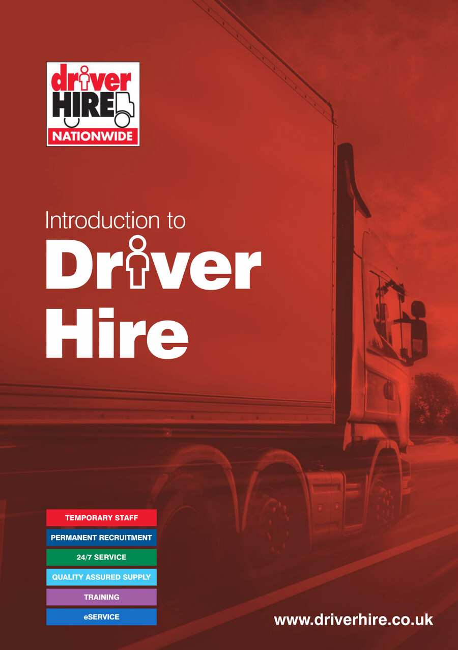 driver hire A5 booklet by Neil - Flipsnack