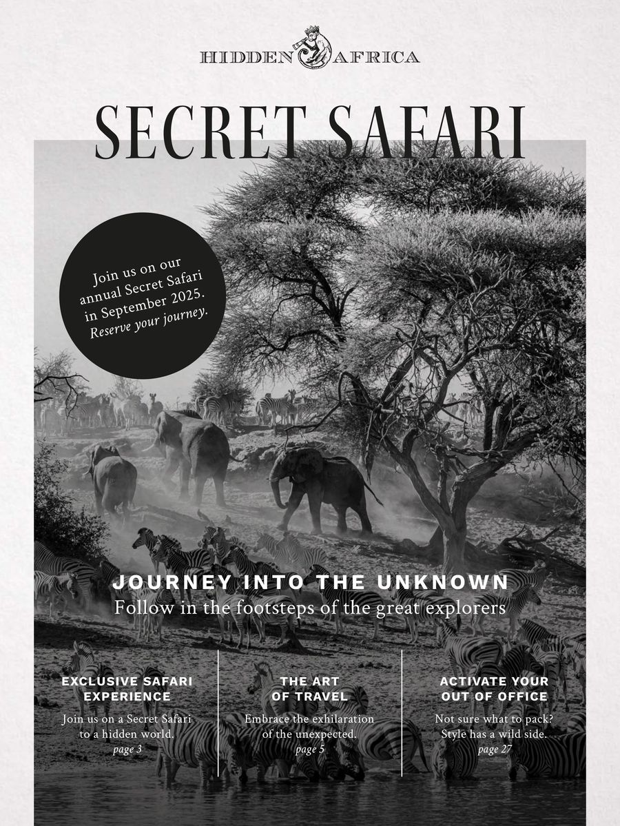 Hidden Africa's Secret Safari by Hidden Africa - Flipsnack