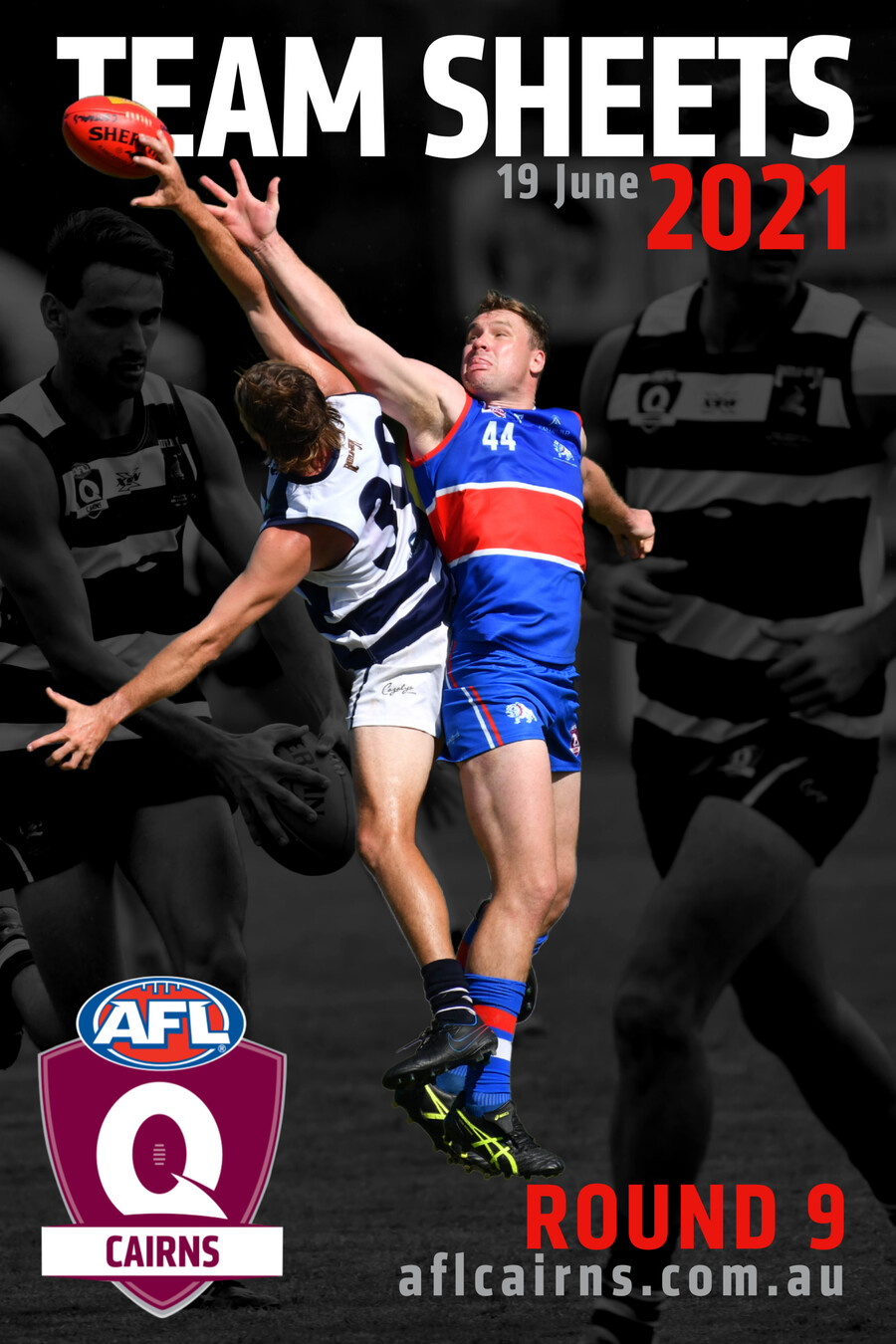 Team Sheets Round 9 by AFLCairns - Flipsnack