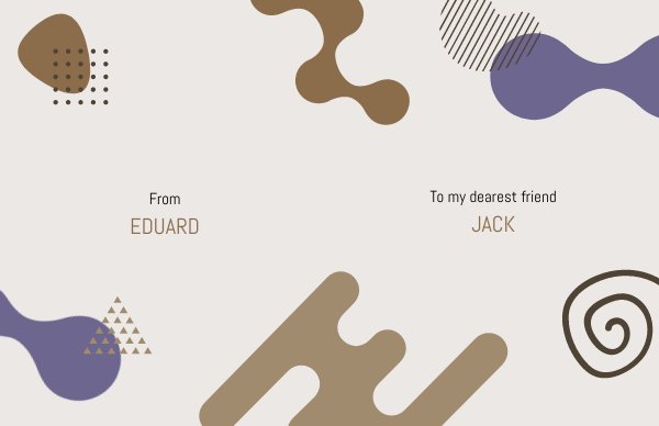 Bifold Thank You Card Template by Flipsnack templates - Flipsnack