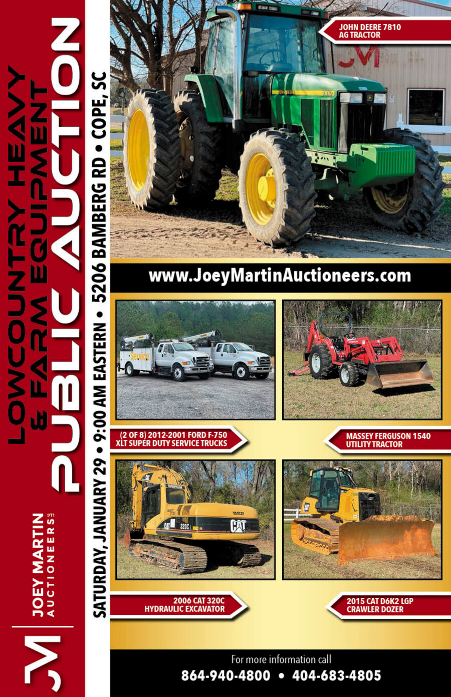 LOW COUNTRY FARM & HEAVY EQUIPMENT PUBLIC AUCTION by - Flipsnack