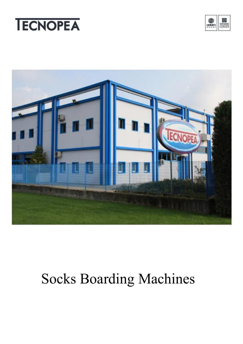 Tecnopea Socks Boarding Machines by tecnopea - Flipsnack