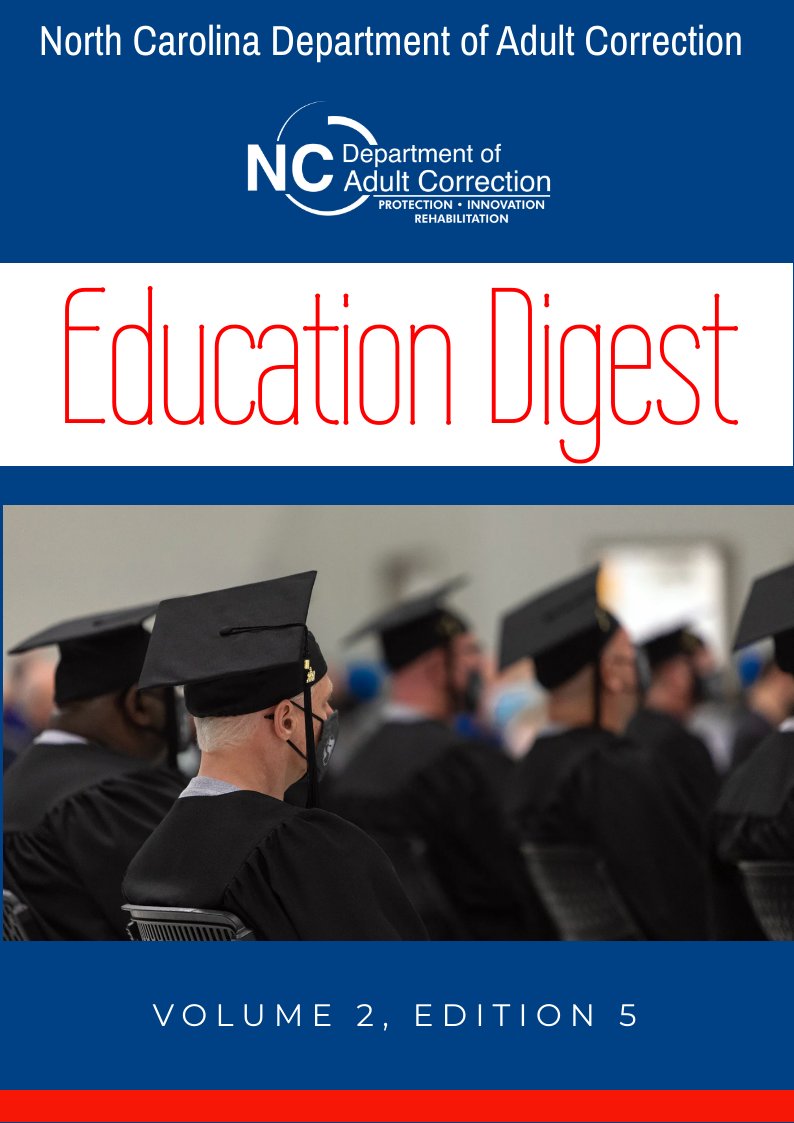 NCDAC Education Digest-Volume 2, Edition 5 by NCDAC - Flipsnack