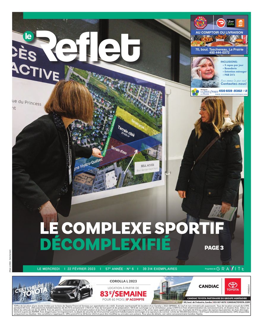Journal Le Reflet – 22 février 2023 by Production - Flipsnack