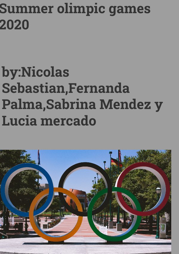 Summer Olympics Game Project by... - Flipsnack