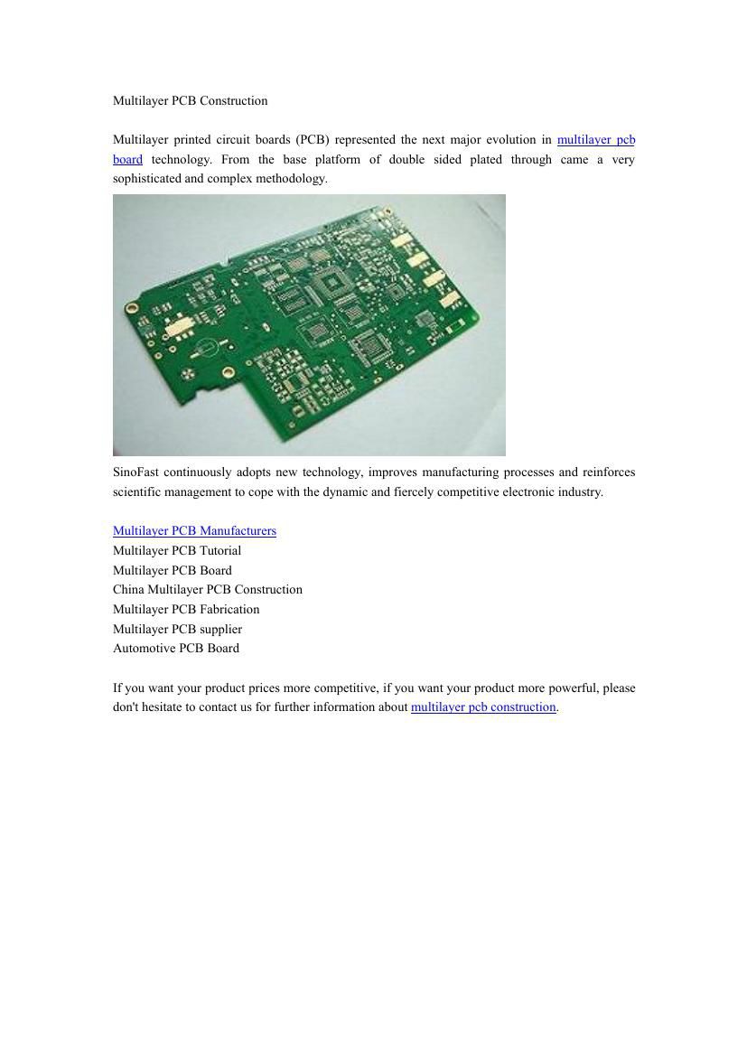 Multilayer PCB Construction by zhen shen - Flipsnack